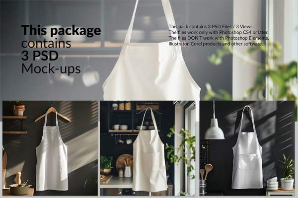 Editable Apron Mockups - 24+ Free & Premium Mockups Download